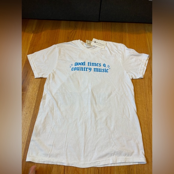 Tops | Womens Country Themed Graphic Tee Perfect For Summer Concerts ...